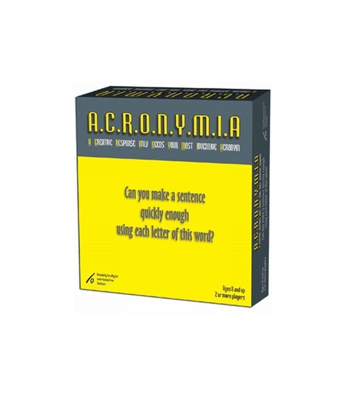 A.C.R.O.N.Y.M.I.A Word Game Games