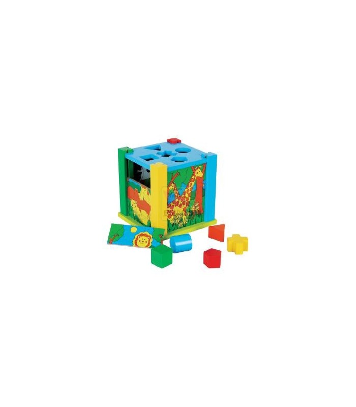 Traditional Wooden Puzzle Cube Sorter The Toy Workshop Wooden Toys